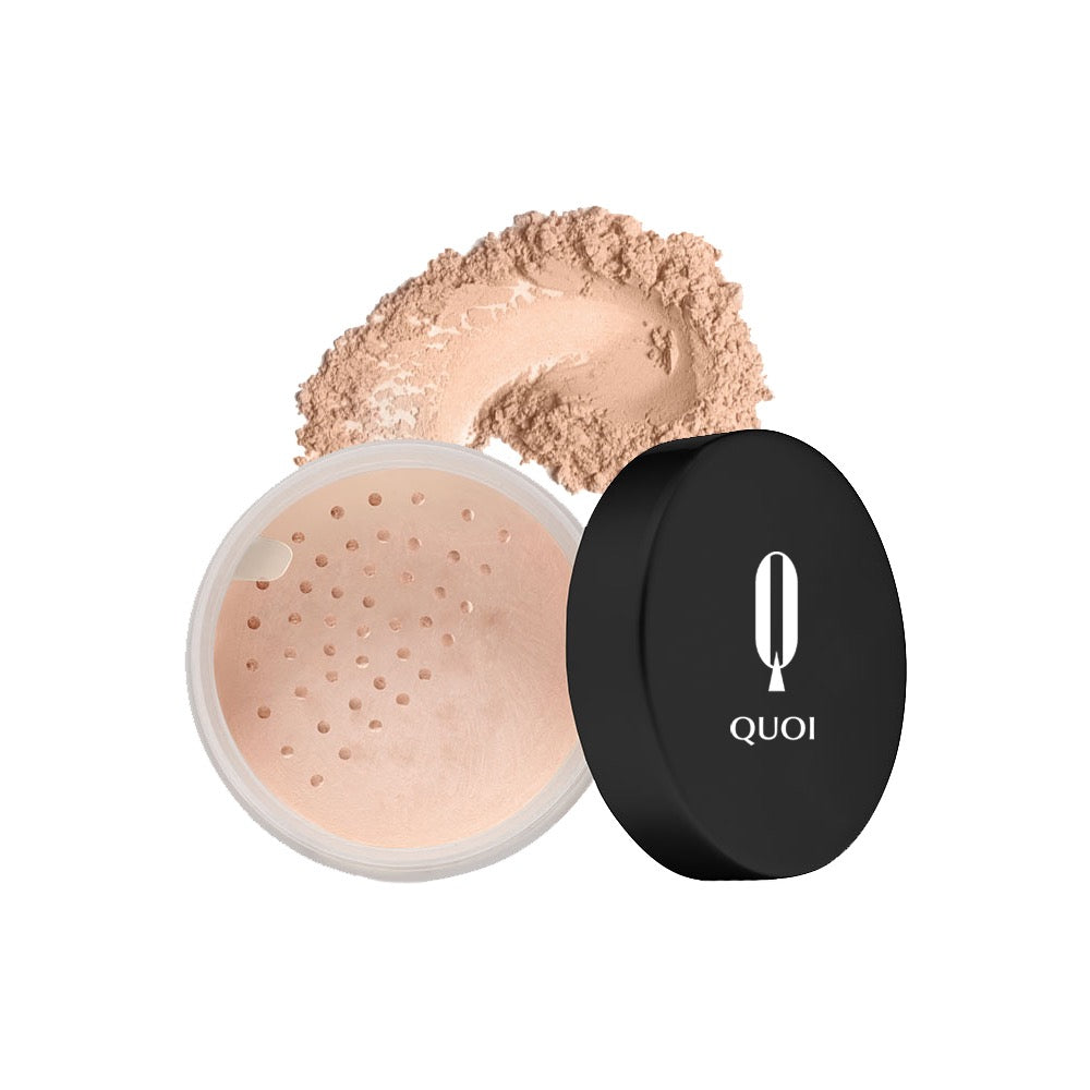 Quoi Loose Mineral Powder Foundation - Neutral Light Medium – Silk Skin Spa